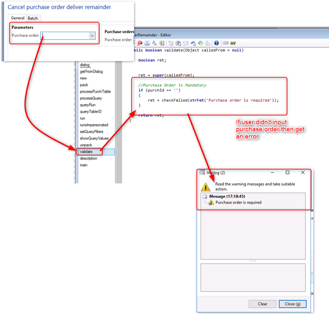 D365FFO – AX – Set required mandatory dialog field in a Runbase (or RunBaseBatch) dialog Form ...
