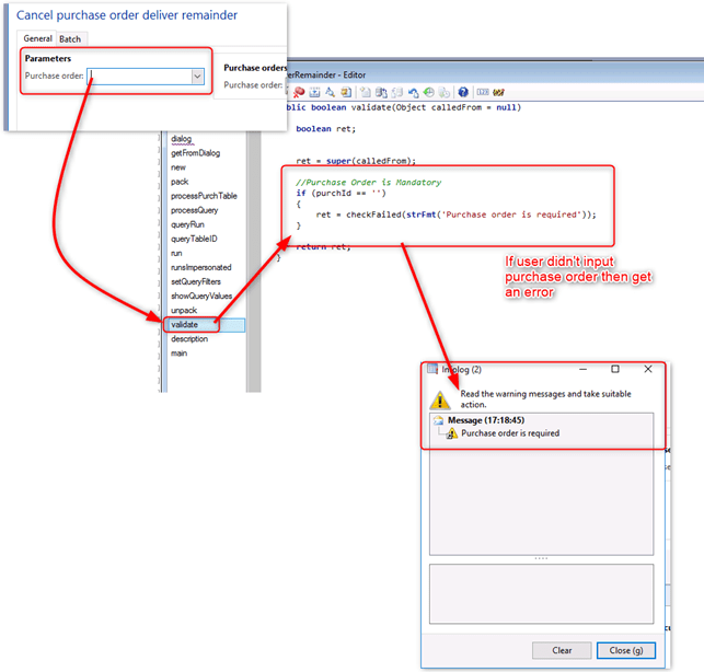 D365FFO – AX – Set required mandatory dialog field in a Runbase (or RunBaseBatch) dialog Form ...
