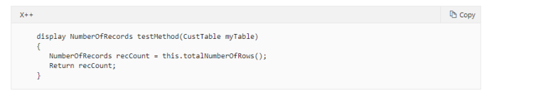 AX – D365FO – Using the display Method Modifier – AX / Dynamics 365 For ...