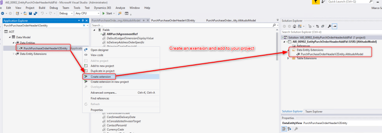 D365FO – AX – Add new field to a Data Entity – AX / Dynamics 365 For ...