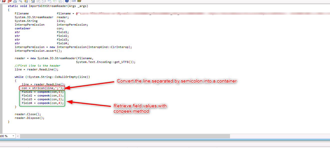 D365FO – AX – Convert a string into a container – AX / Dynamics 365 For Finance and Operations blog