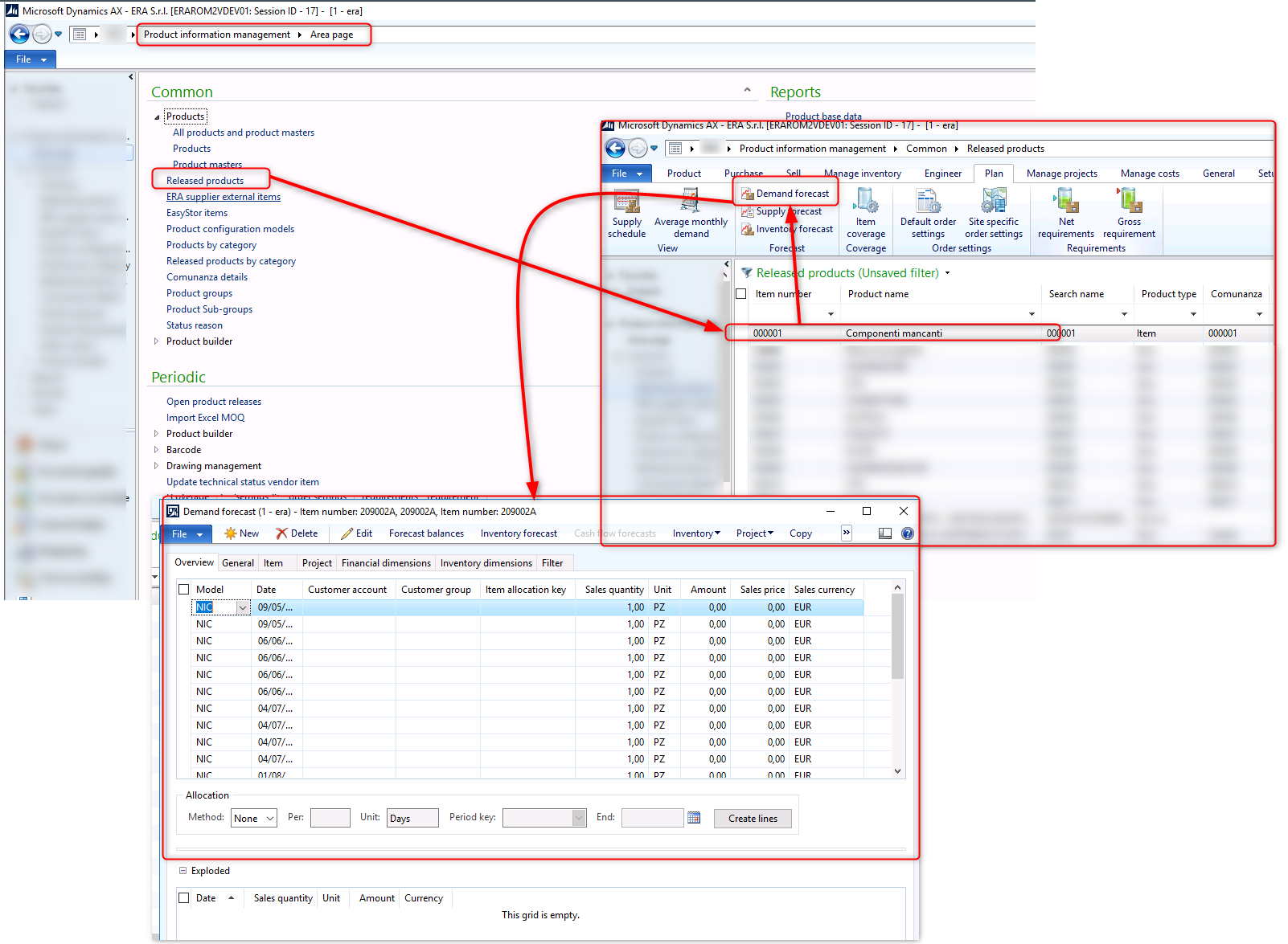AX – D365FO – How to access Demand Forecast Form – AX / Dynamics 365 ...