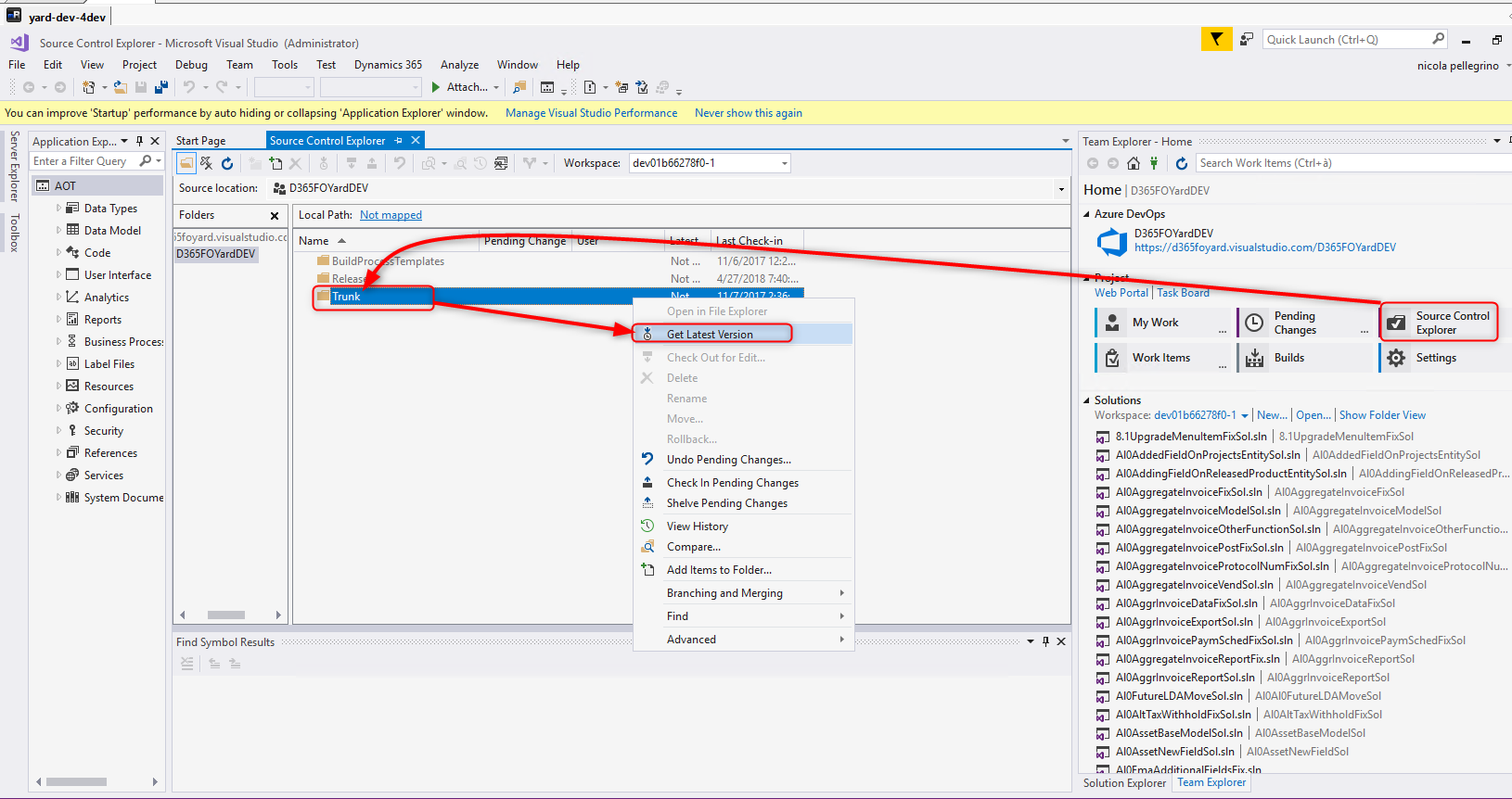 AX – D365FO – Get latest version of all custom objects from Visual ...