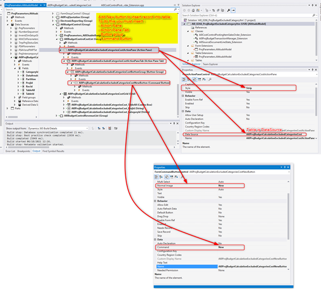 AX – D365FO – Create a Form grid and implement some event rules – AX ...