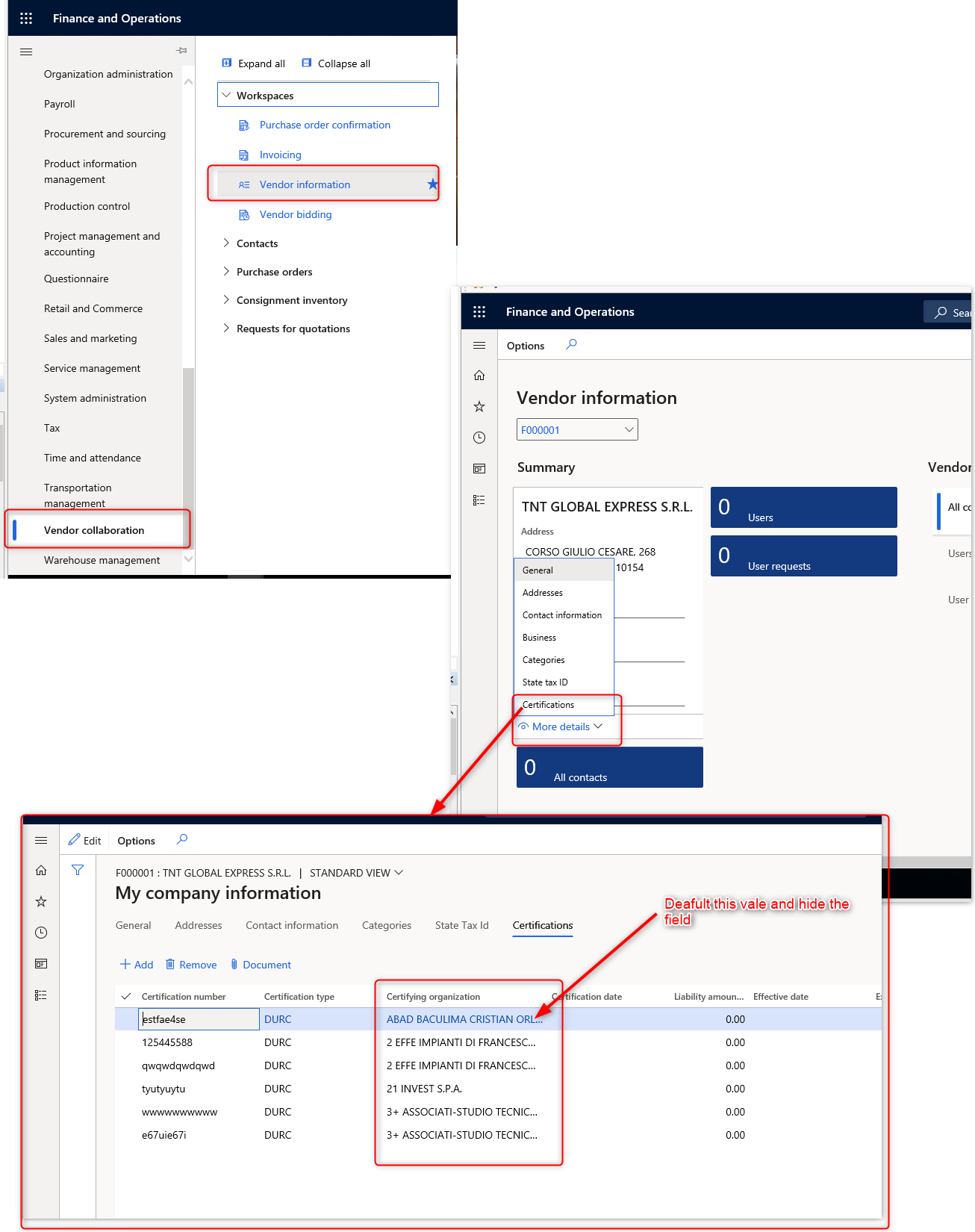 AX – D365FO – Ho w to add a default value in a field and hide it in a ...