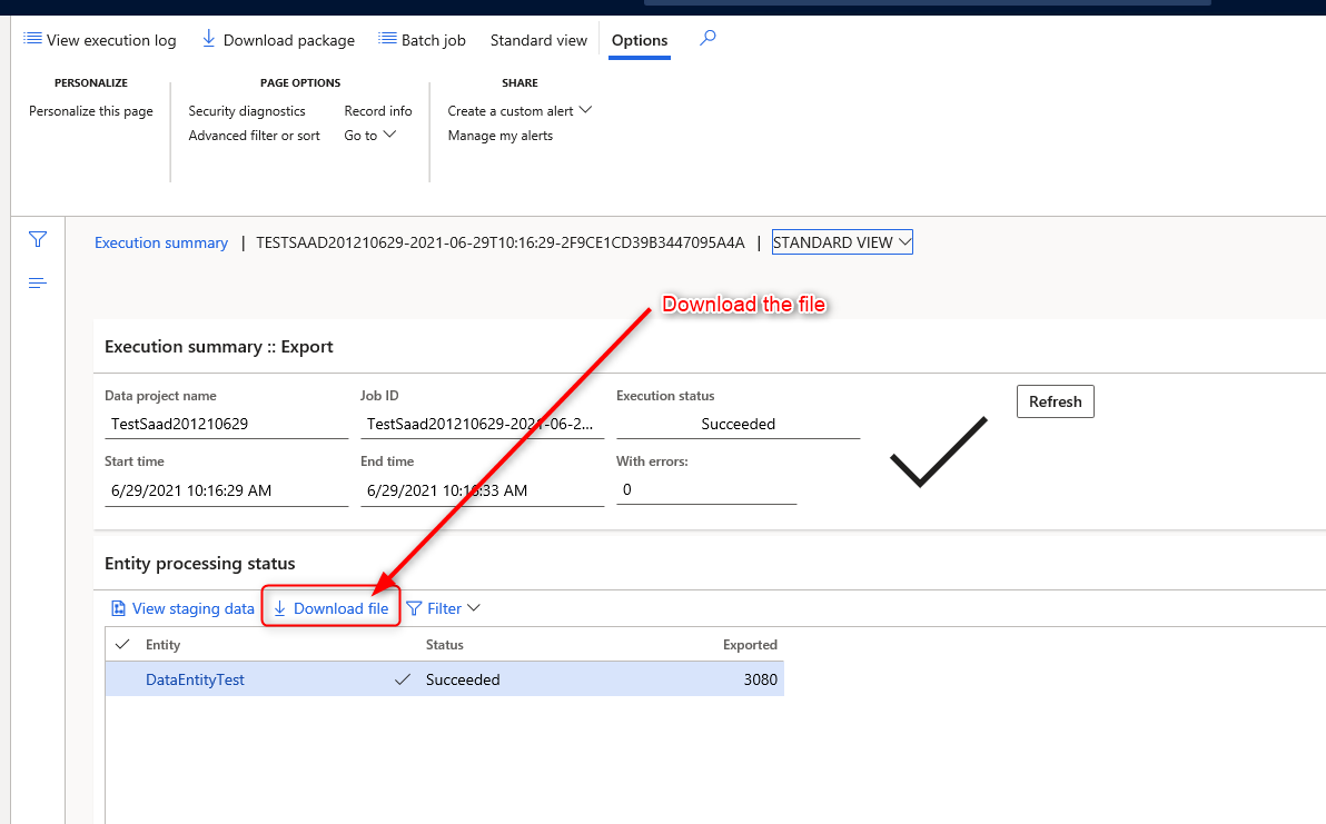 AX – D365FO – Export a Data Entity – AX / Dynamics 365 For Finance and ...