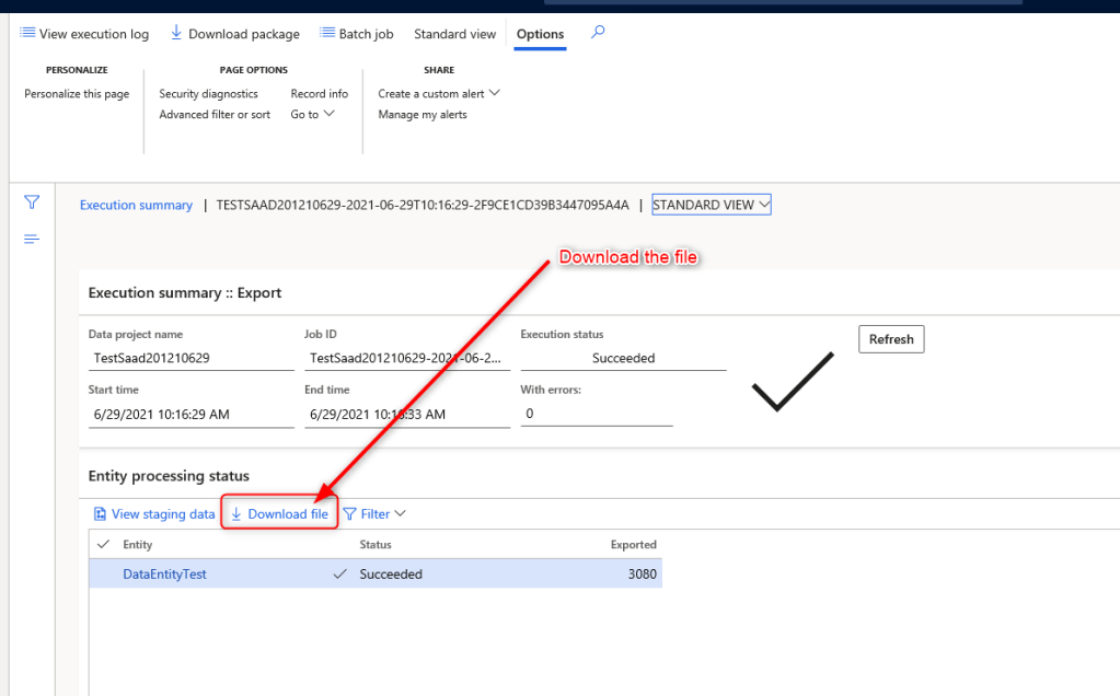 AX – D365FO – Export a Data Entity – AX / Dynamics 365 For Finance and ...