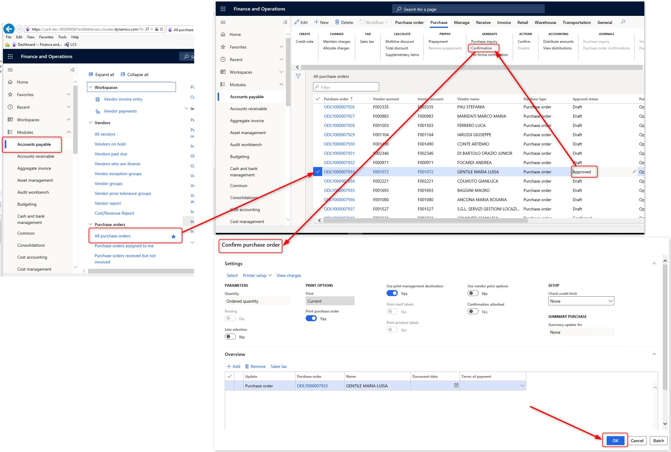 D365FO – AX – How To confirm a purchase order – AX / Dynamics 365 For Finance and Operations blog