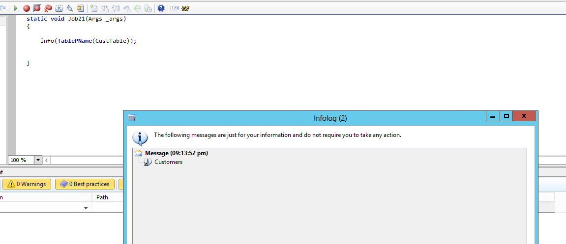 AX – D365FO – Get Field, Label, Type and Name using X++ – AX / Dynamics 365 For Finance and ...
