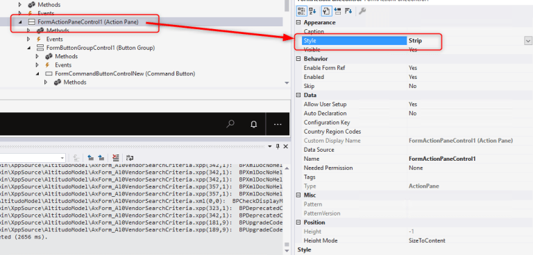 AX – D365FO – Make buttons visible in a Form ActionPane – AX / Dynamics ...
