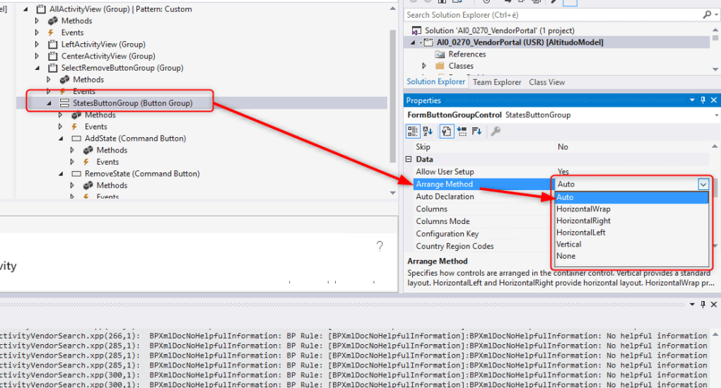 AX – D365FO – Align form buttons horizontally or vertically – AX / Dynamics 365 For Finance and ...
