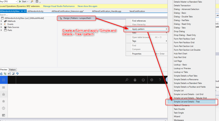 AX – D365FO – Create a Simple and Detail – Tree Form – AX / Dynamics ...