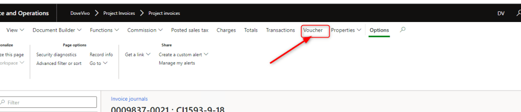 AX – D365 – Visualize project invoices from User interface – AX ...