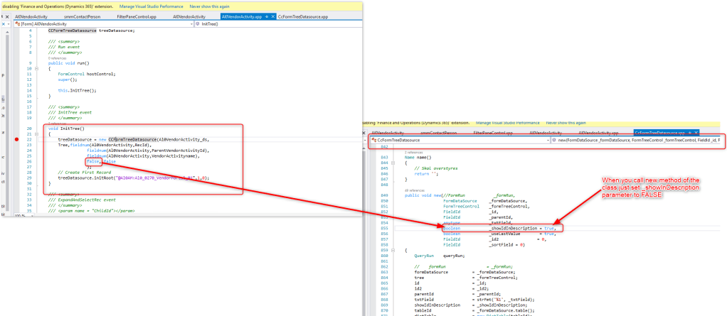 AX – D365FFO – FormTreeControl – Change the display label (Text) on a ...