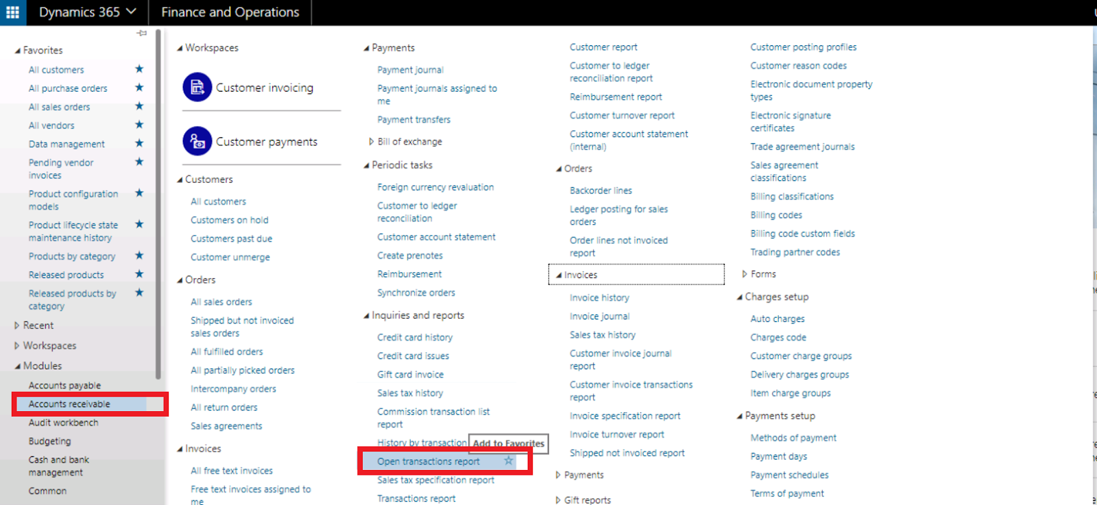 AX – D365FO – How to save filters as a fast inquires in Dynamics 365 ...