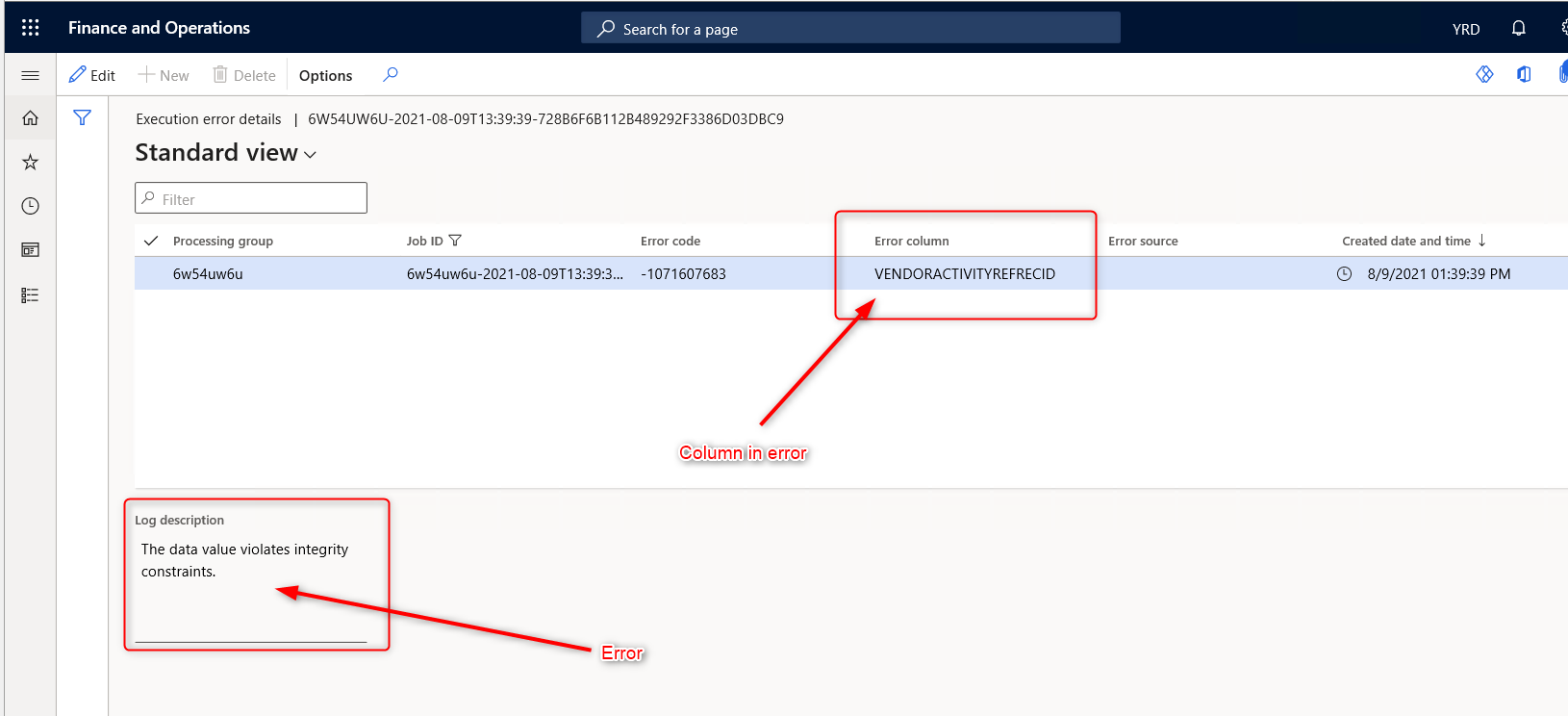 AX – D365FO – Check execution log of a Data Entity – AX / Dynamics 365 ...