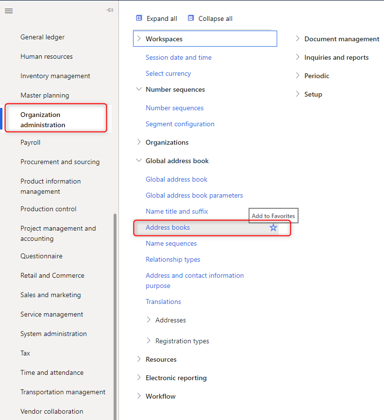 AX – D365FO – Create a new Address book and a new Prospect – AX ...