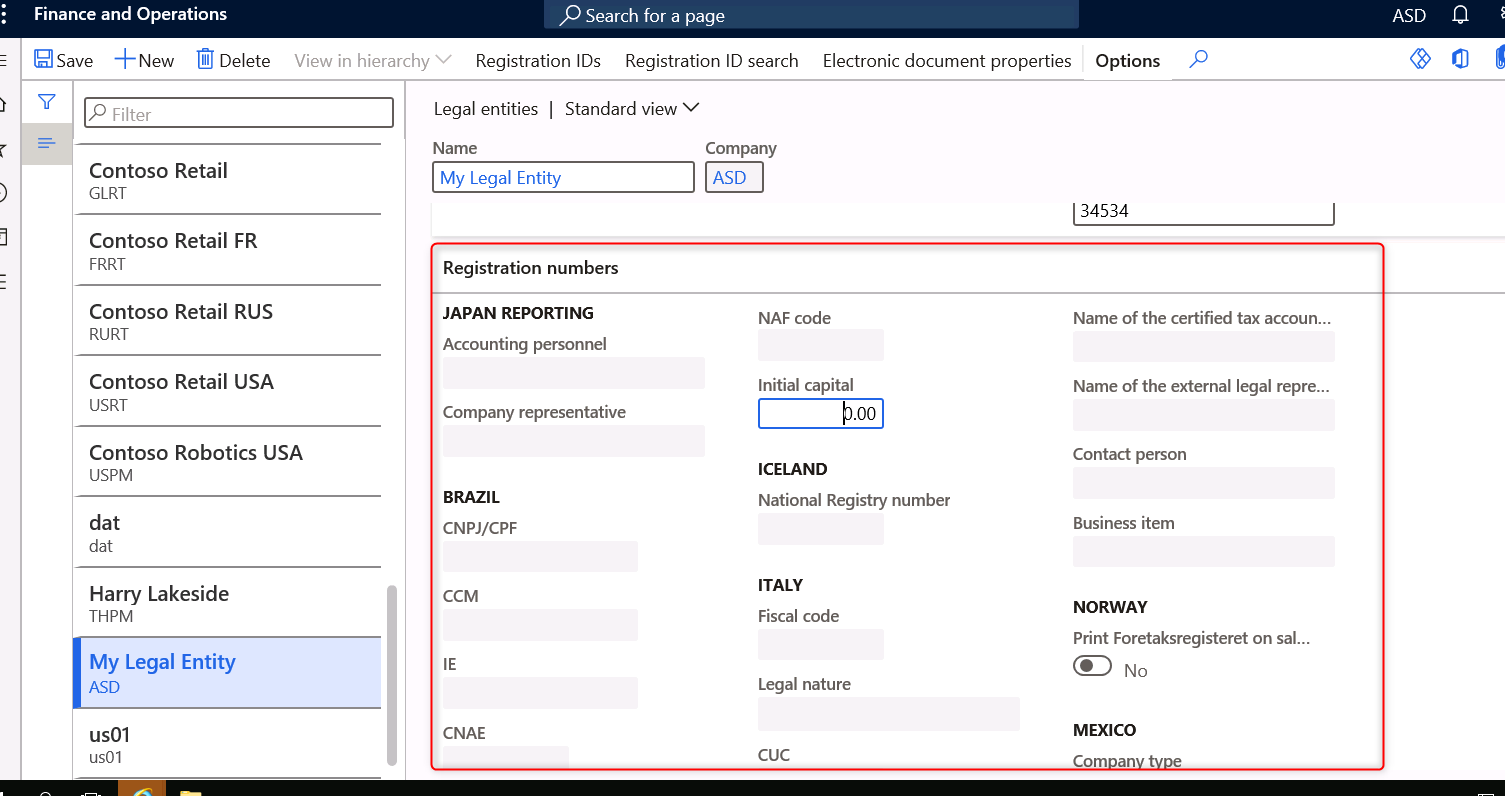 AX – D365FO – Create a Legal Entity – AX / Dynamics 365 For Finance and ...