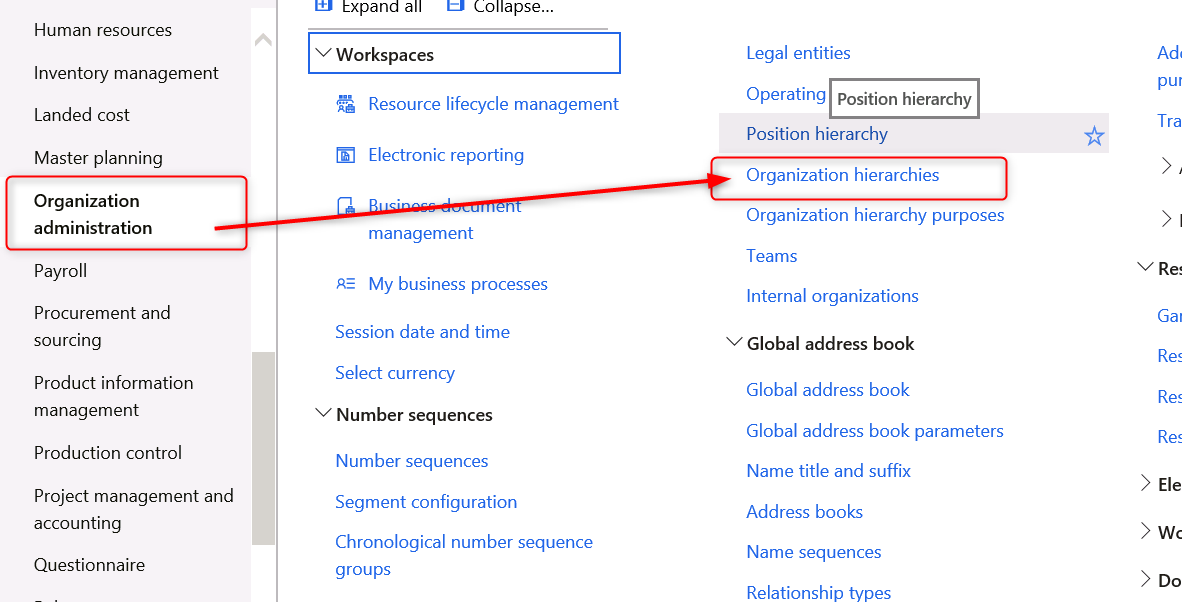 AX – D365FO – Create an organization hierarchy – AX / Dynamics 365 For ...