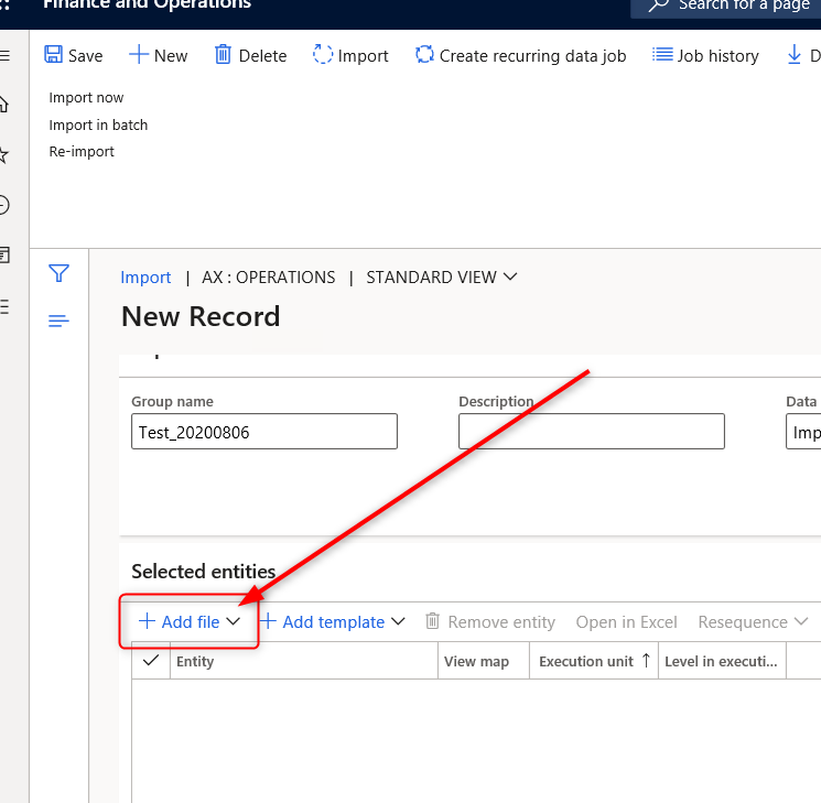 AX – D365FO – Import records through Data Entity – AX / Dynamics 365 ...