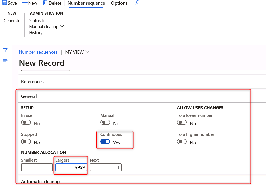 AX – D365FO – Create a number sequence – AX / Dynamics 365 For Finance ...
