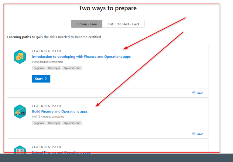 AX – D365FO – LEARNING PATHS TO GAIN THE SKILLS NEEDED TO BECOME ...