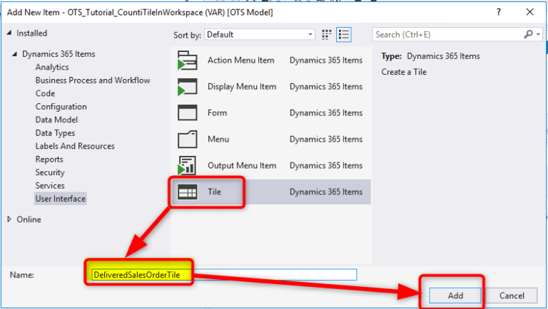 AX / D365FO – Create a Tile in a D365FO Workspace with X++ – AX ...