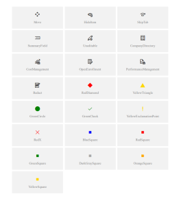 AX / D365FO – List of all Symbols fonts (Image icons for tiles and ...