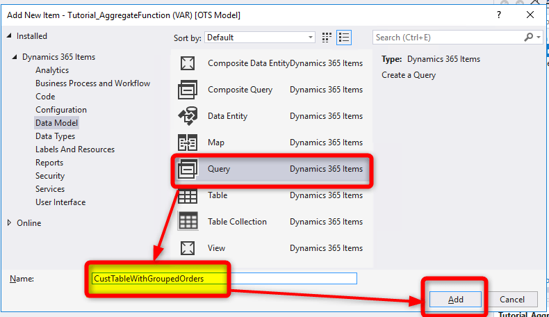 AX / D365FO – Using Aggregate functions (Count, Max, Avg…) in a View ...