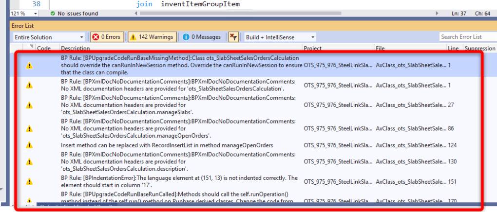 AX / D365FO – Disable best practice rules while compiling in Visual ...