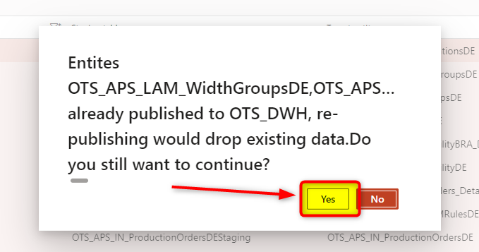 AX / D365FO – Publish multiple Data Entitie to BYOD at the same time ...