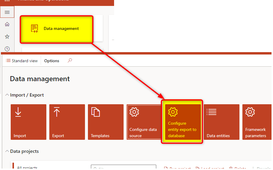 AX / D365FO – Publish multiple Data Entitie to BYOD at the same time ...